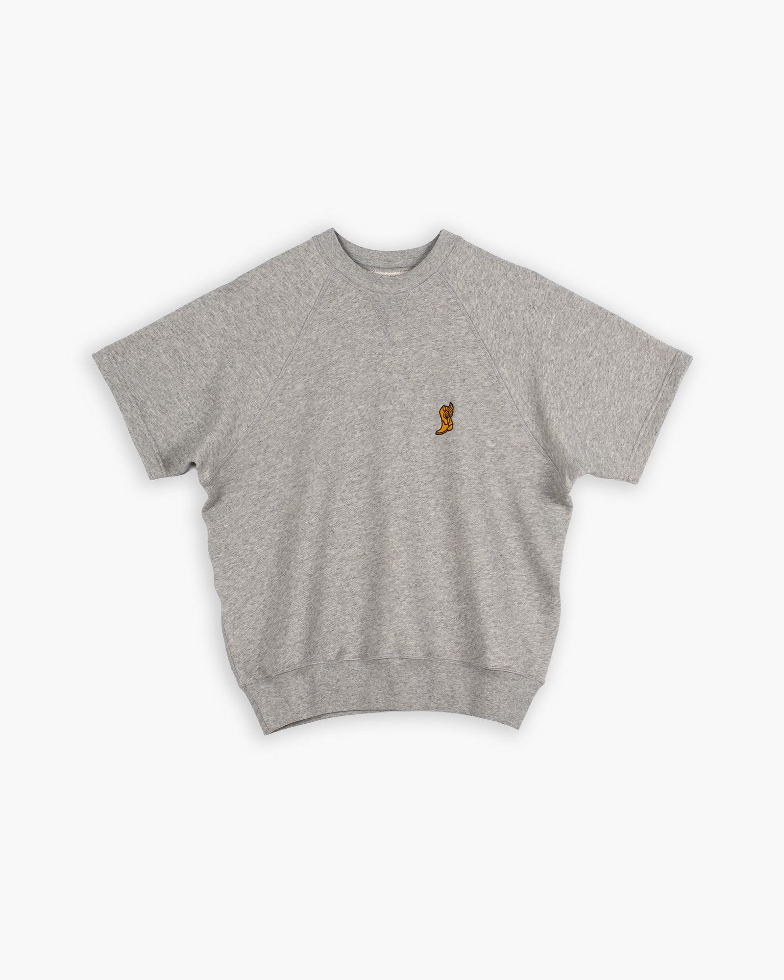 Rocky Sweater American Fleece Grey Melange – Eat Dust