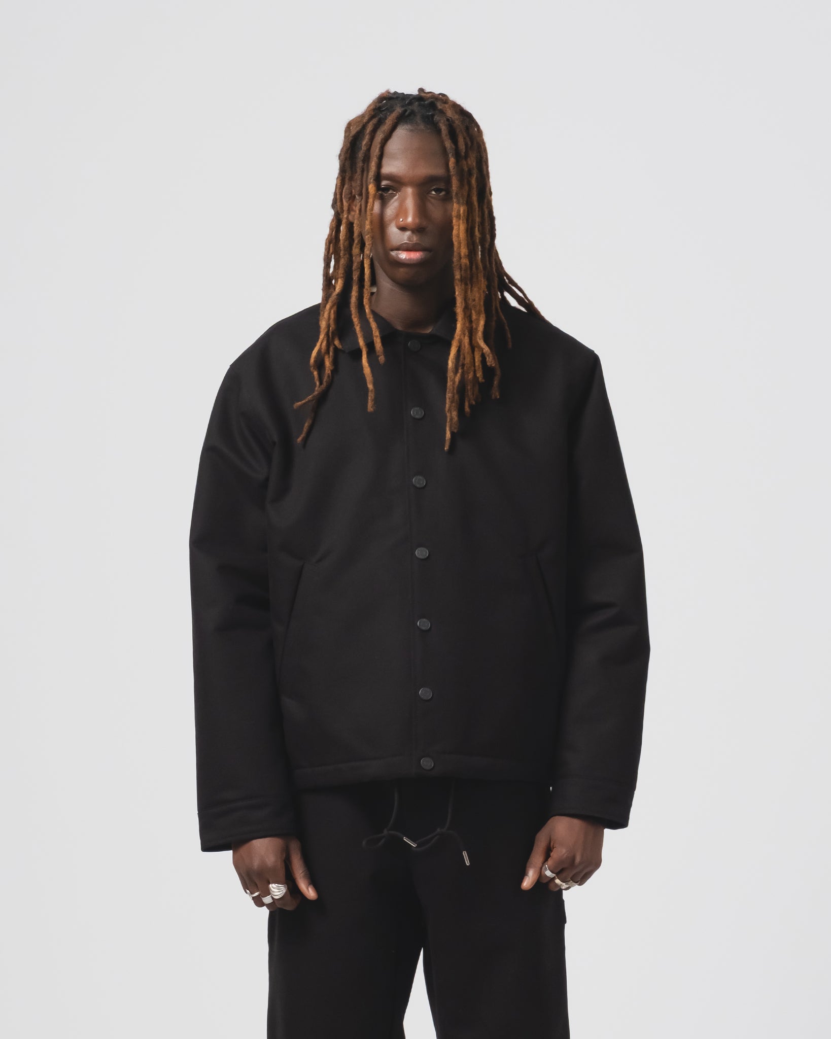 Dago Jacket Nebraska Cotton Black – Eat Dust